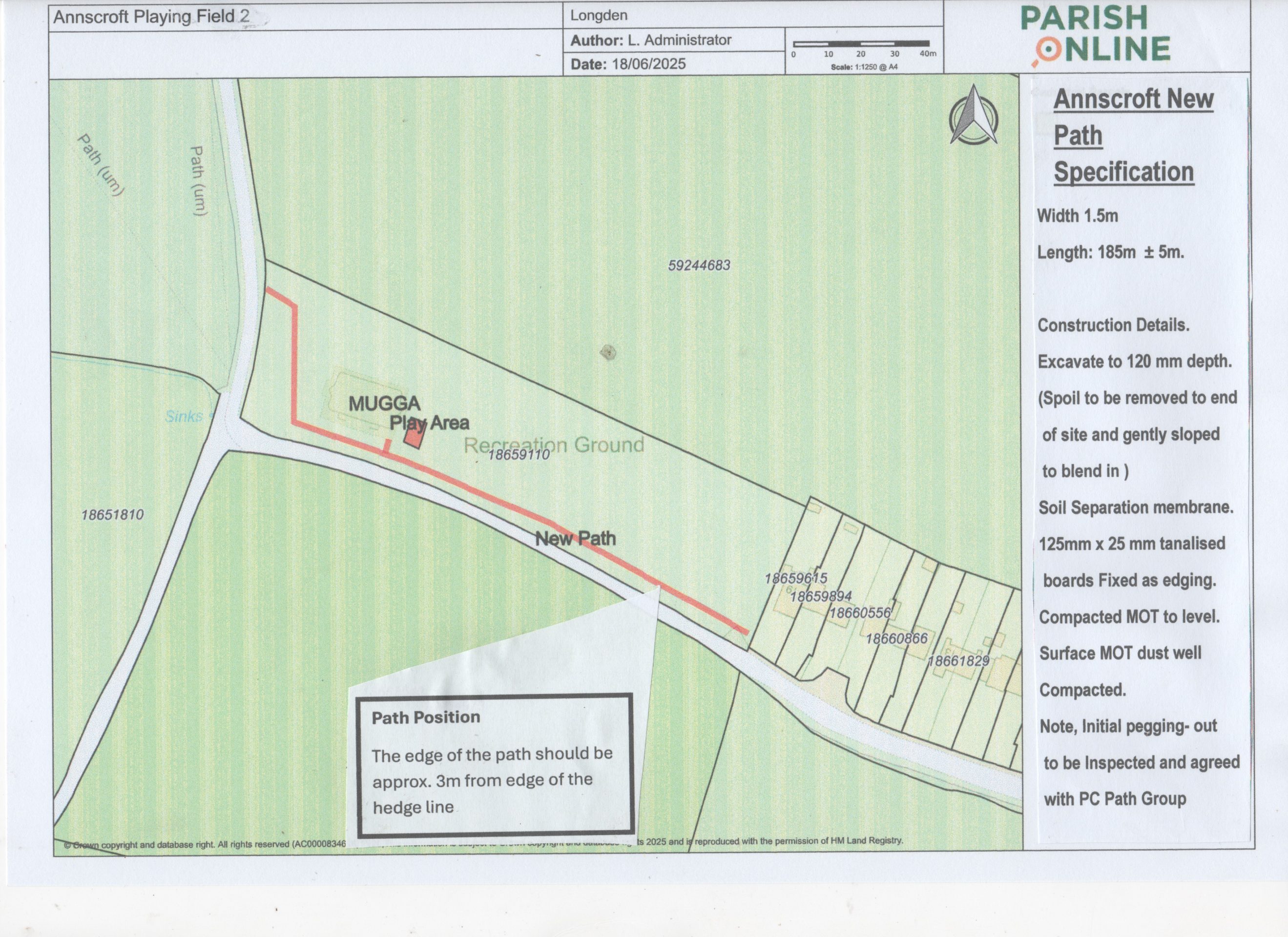 Full Council – 2nd July 2025 – Longden Parish Council